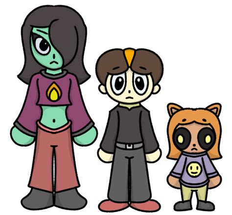 Alt Designs Of The Ocs By Thisunrealman7 On Deviantart