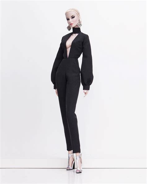 Dania In Heels And Jumpsuits By Shantommo Barbie Mode Barbie I Black