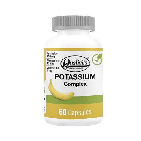 Potassium Complex Qualivits 60 Cápsulas Farmacia El túnel
