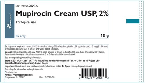 Mupirocin By Amneal Pharmaceuticals Ny Llc Amneal Pharmaceuticals