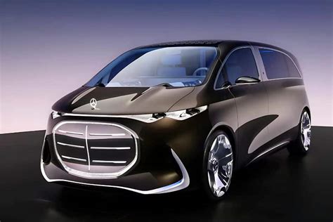 Mercedes Benz Vision V Concept Previews A Luxury Revolution In Mpvs
