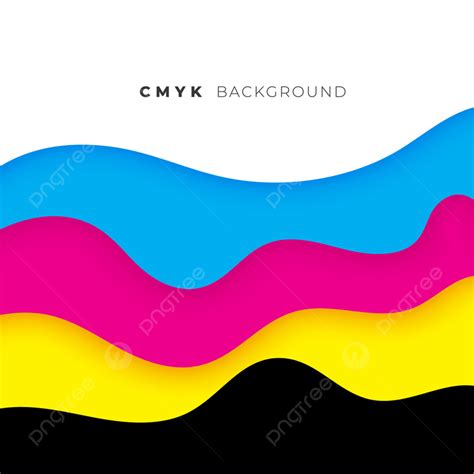 웨이브 스타일 Cmyk 흐르는 색상 배경 Cmyk 배경 인쇄 배경 일러스트 및 사진 무료 다운로드 Pngtree