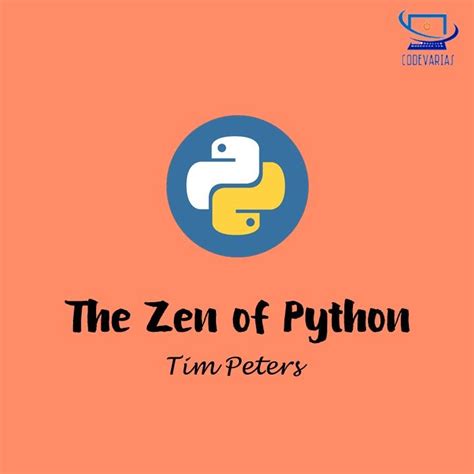 The Zen Of Python Python Company Logo Tech Company Logos