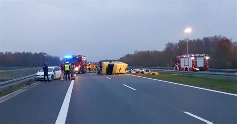 Śmiertelny wypadek na autostradzie pod Tarnowem zginęło dziecko Limanowa in