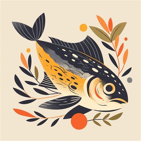 Premium Vector Bengali Fish Curry And Mustard Flavored Delicacy