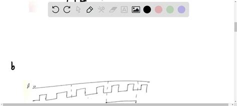 A Draw The Output Waveform For The Or Gate Of Figure B