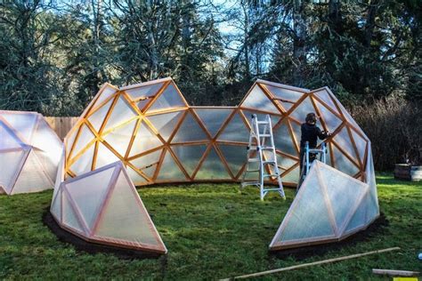 15 5m And 10 3m Two Geodesic Dome Diy Build Plans No Etsy Nederland