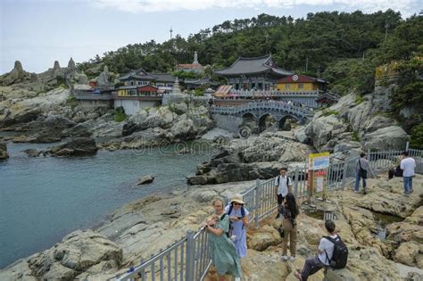 Haedong Yonggungsa Temple In Busan South Korea Editorial Photography