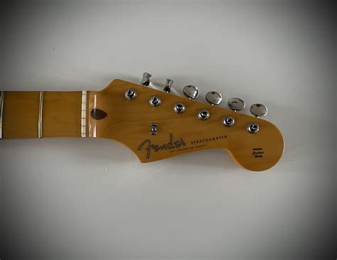 Neck Of Fender Stratocaster Maple Reverb