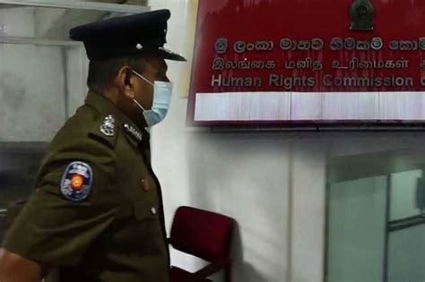 Sdig Deshabandu Tennakoon Appears Before Human Rights Commission