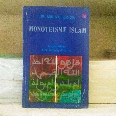 Jual Monoteisme Islam Terjemahan Drs Dadang Afandi Original