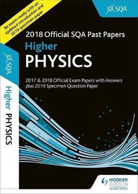 Higher Physics SQA Specimen And Past Papers With Answers SQA Bol Com