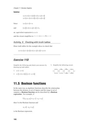 Discrete BOOLEAN ALGEBRA PDF