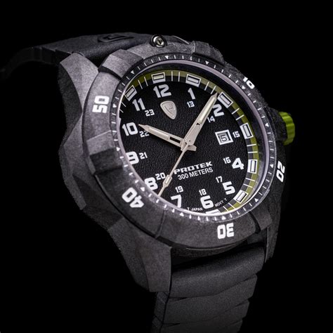 Protek Carbon Composite Dive Quartz Pt1005 Protek Tritium Dive