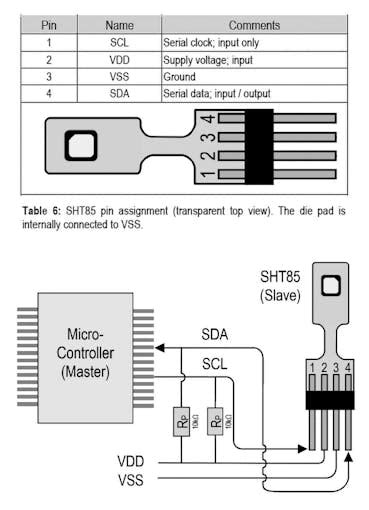 sht85 with arduino arduino project hub