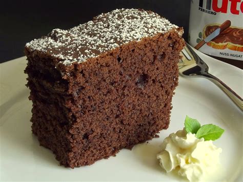 Backen Kann Jeder Nutella Kuchen