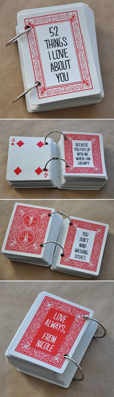 52 Reasons Why I Love You Tutorial