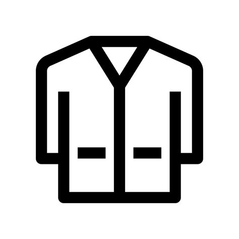 Lab Coat Icon For Your Website Mobile Presentation And Logo Design