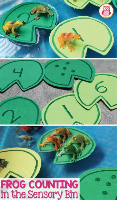 Frog Counting Activity Frog Activities Frog Theme Preschool Activities