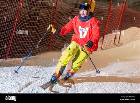 Baerum 20250122 Crown Prince Haakon On Slalom Skiing In Lommedalen Ski