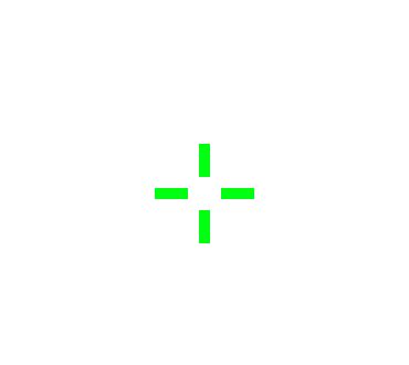 Green Crosshair Krunker V Pixel Art Maker Images
