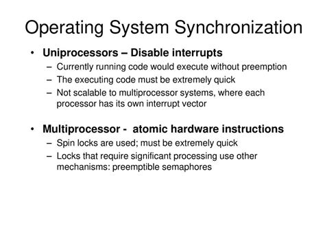 Background Concurrent Access To Shared Data Can Lead To Inconsistencies