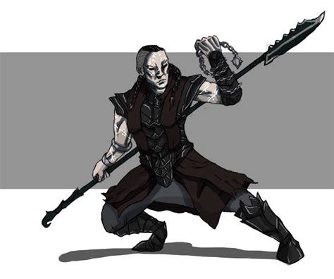 [rf] Rukai Shadar Kai Monk R Characterdrawing