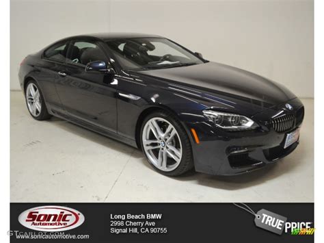 Bmw 6 Coupe Black Sleek Elegance And Superior Performance