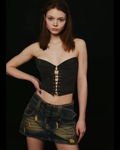 Anna Bokova Ph Sokologorskayanadya Bokova Portrait Teenagemodel