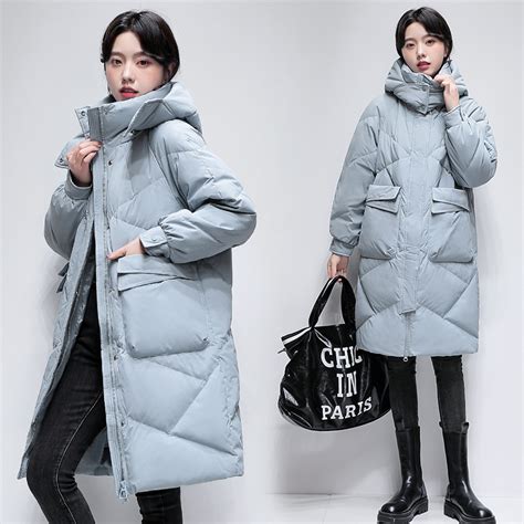 Free Sample Women Outdoor Winter Long Fashion Padding Coat China