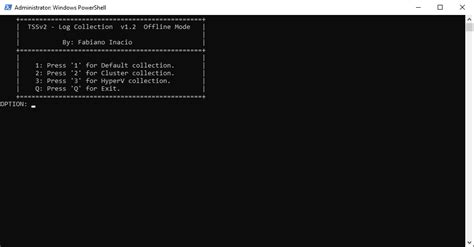 Gather Logs Using Troubleshooting Script TSS In Windows PowerShell