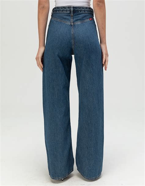 Levis Premium Ribcage Wide Leg Womens Jeans Big Yikes Medium
