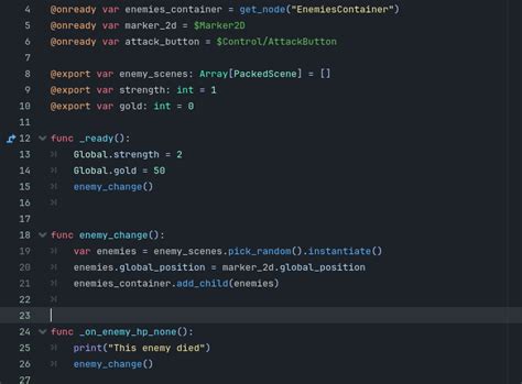 Are There Any Wrong In My Code I Cant Seems To Make It Work Rgodot