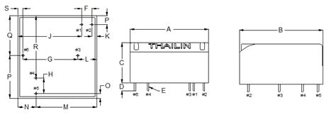 Power Factor Correction Control Module TL331 Series Thai Lin