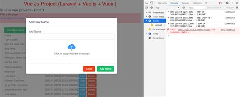 Vuejs Csrf Toke Is Not Passing To Vuejs In Laravel 8 Stack Overflow