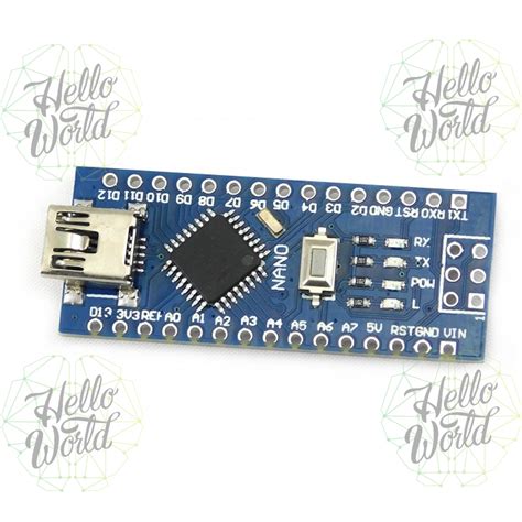 Arduino Nano V3 0 Con Pines No Soldados 328 168 Hello World Electronics