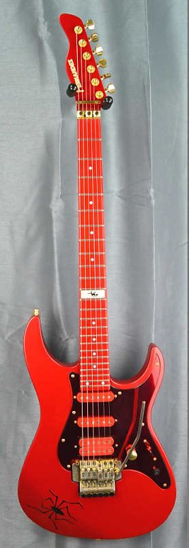 Fernandes Signature La 85kk Red Ken Kitamura Red Larc En Reverb