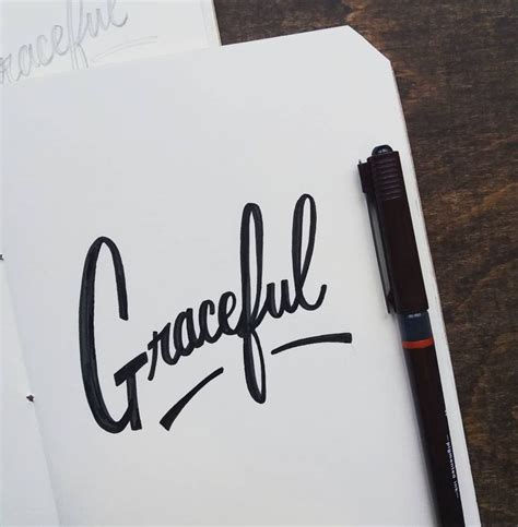 Graceful Cursive Writing