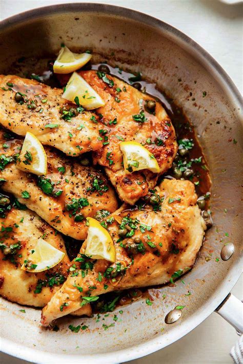 Creamy Chicken Piccata With Capers