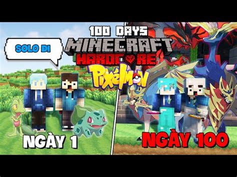 MÌNH SINH TỒN NGÀY TRONG MINECRAFT SIÊU PIXELMON CÙNG VỚI THẰNG BẠN