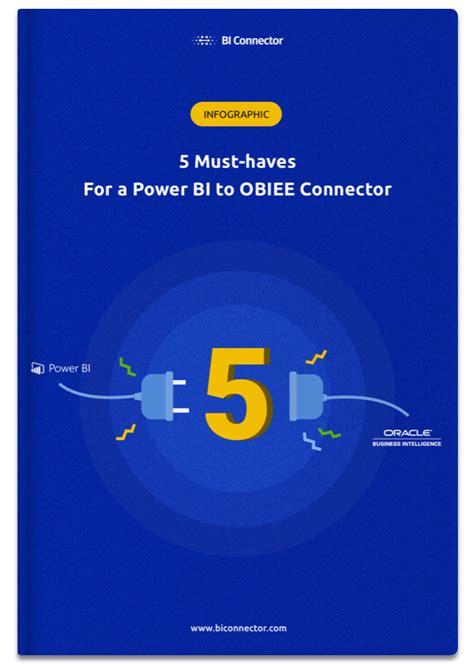 5 Must Haves For A Power Bi To Obiee Connector Infographic
