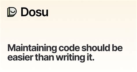 Dosu