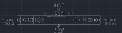 Solved Terminal Strip S Not Inserting Correctly Autodesk Community