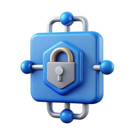 Magnificent Minimalist Cybersecurity Framework Icon Blue Structure