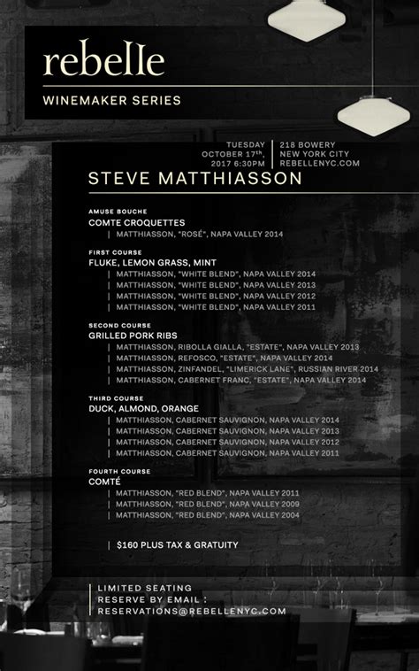 101717 Steve Matthiasson Rebelle Winemaker Series