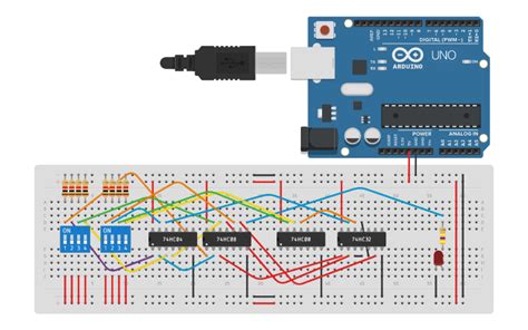 Circuit Design Circuito Alarma Coche Tinkercad