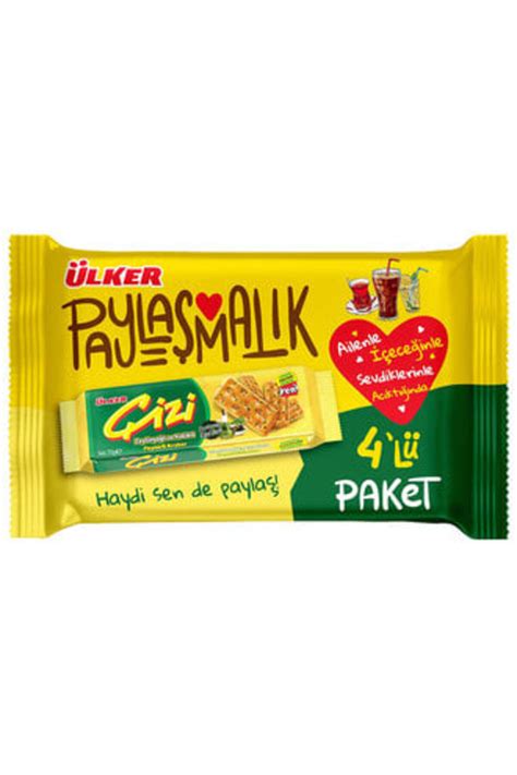 Ülker Çizi Kraker Zeytinyağlı ve Kekikli G ADET Fiyatı