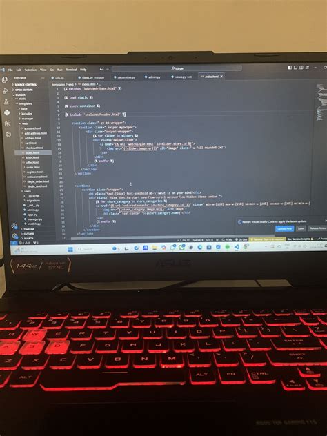 Muhammad Migdad Pt On Linkedin A Food Project Built With Django