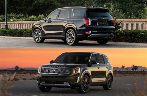 Hyundai Palisade Vs Kia Telluride Head To Head U S News World Report