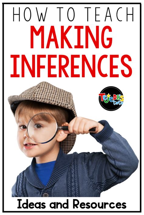 How To Teach Making Inferences Comprehension Strategy Tejedas Tots
